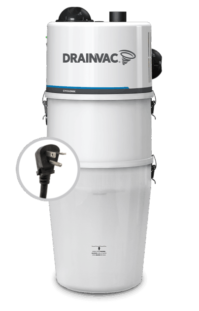 Central Vacuum Systems With Cyclonic Action | Drainvac